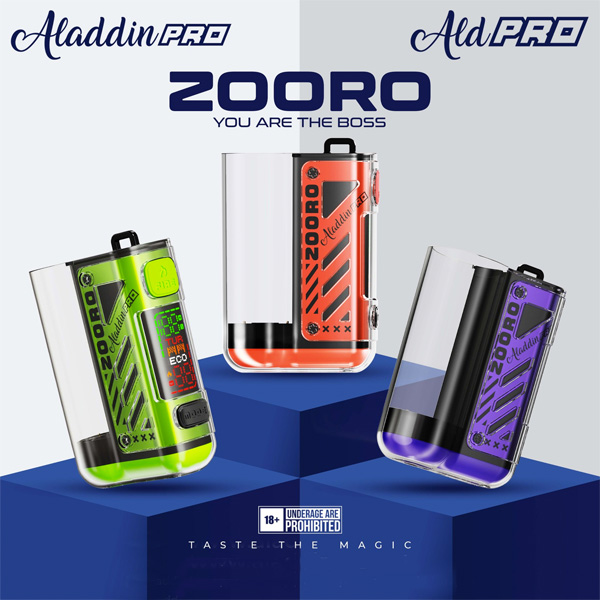 ALADDIN Zooro 18000 Puffs Disposable Pod - RELX SG Vape Shop