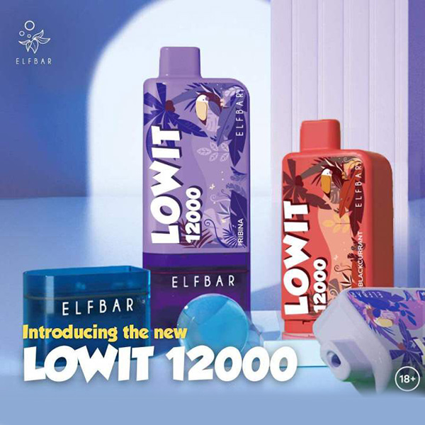 ELF BAR Lowit 12000 Puffs Disposable Pod - RELX SG Vape Shop