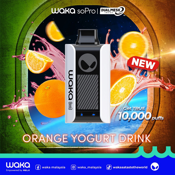 WAKA Sopro 10000 Puffs Disposable Pod - RELX SG Vape Shop