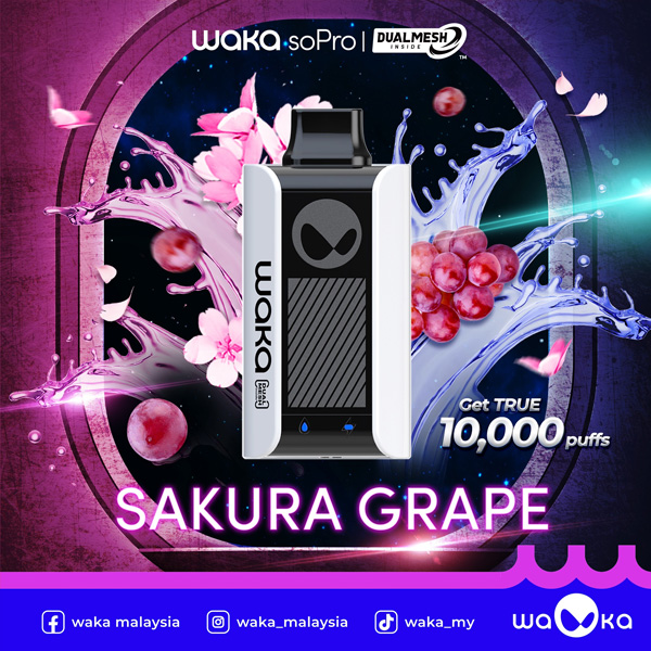 WAKA Sopro 10000 Puffs Disposable Pod - RELX SG Vape Shop