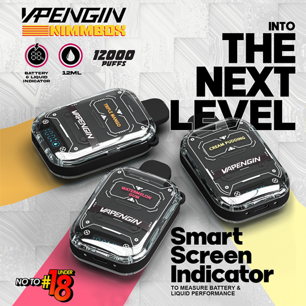 VAPENGIN Nimmbox 12000 Puffs Disposable Pod - RELX SG Vape Shop